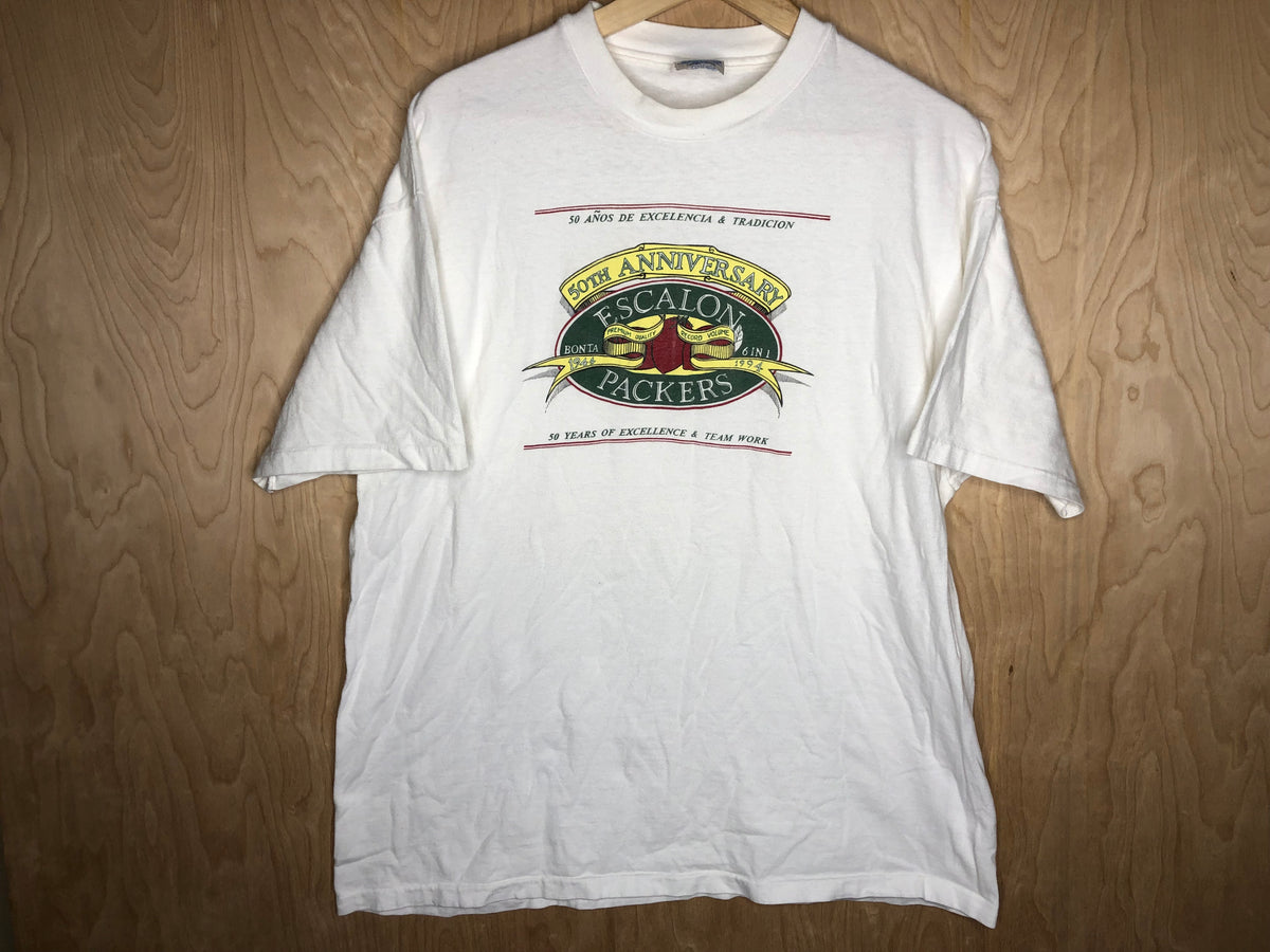 1994 Escalon Packers Tomatoes “50th Anniversary” - XL – Ol' Shirty Bastard